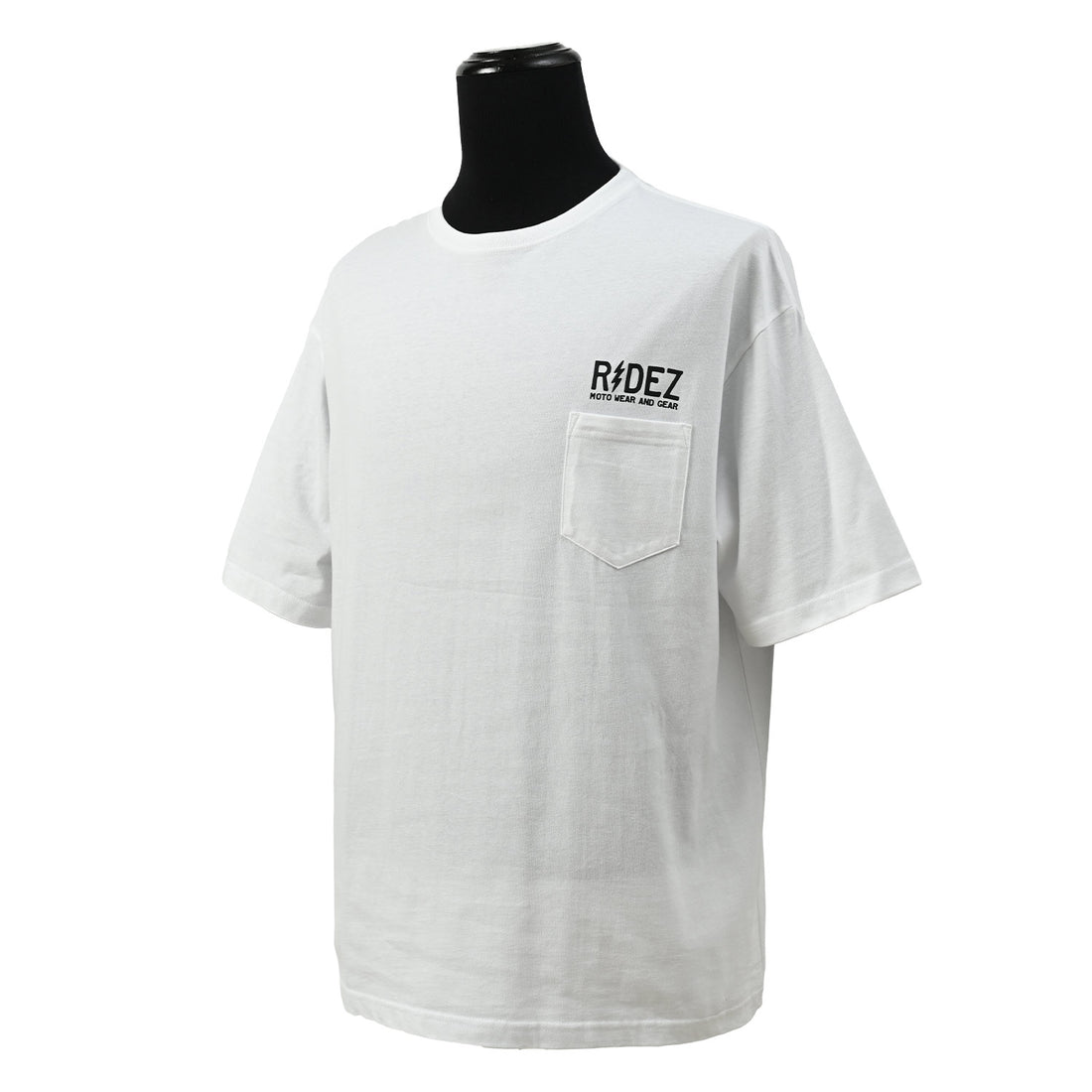 RIDEZ SKULL RACER BIG POCKET TEE RD7029 | RIDEZ