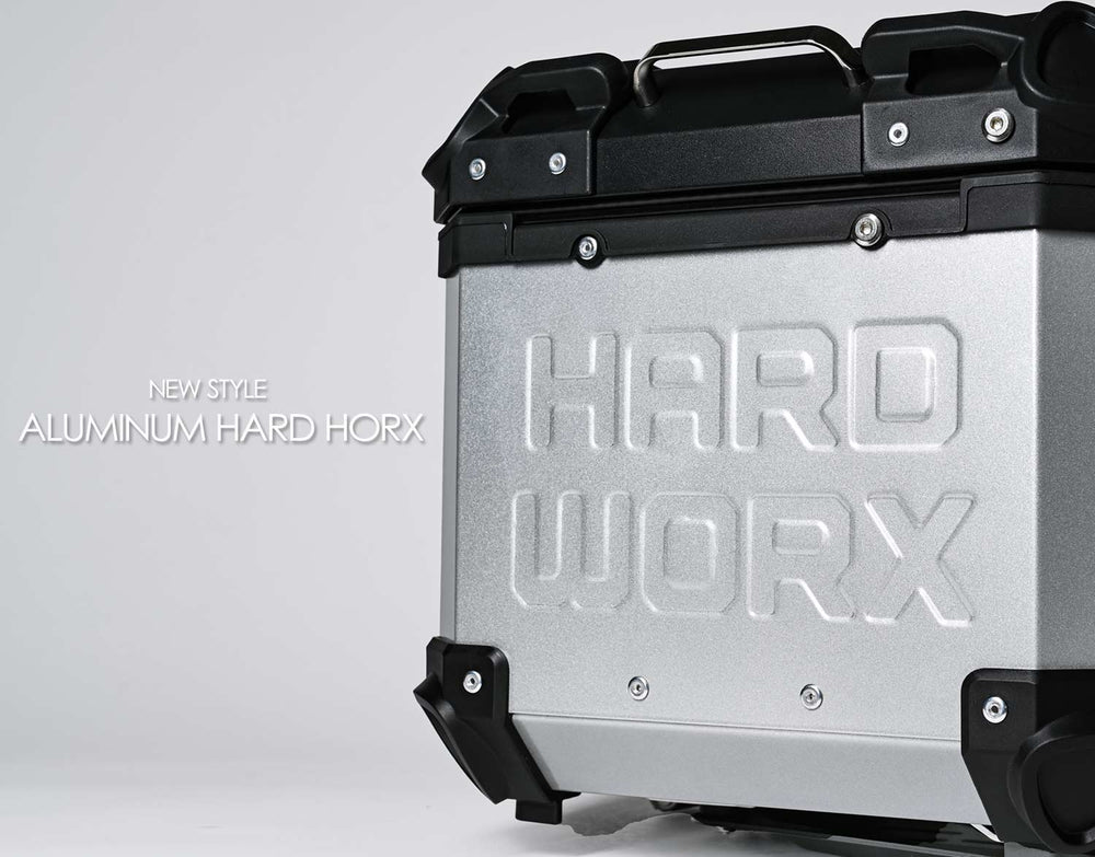 HARD WORX Motorcycle Aluminum Top Case 45L HXNE45 | RIDEZ